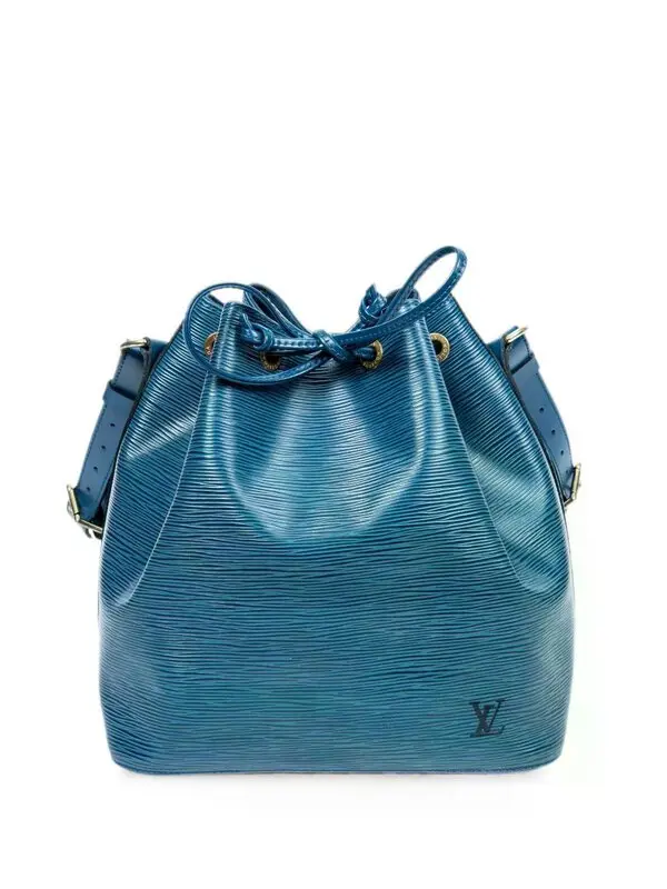 LOUIS VUITTON Pm Noé Épi Bucket Bag - Blue