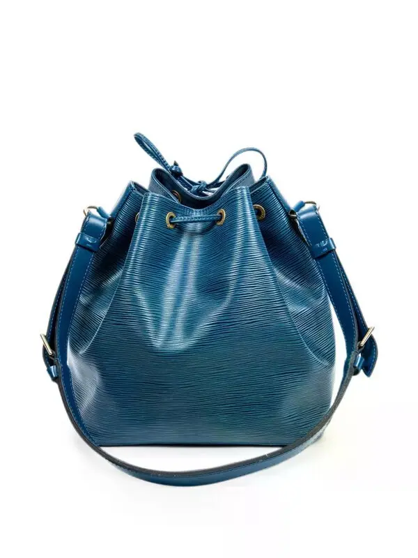 LOUIS VUITTON Noé Épi Bucket Bag - Blue