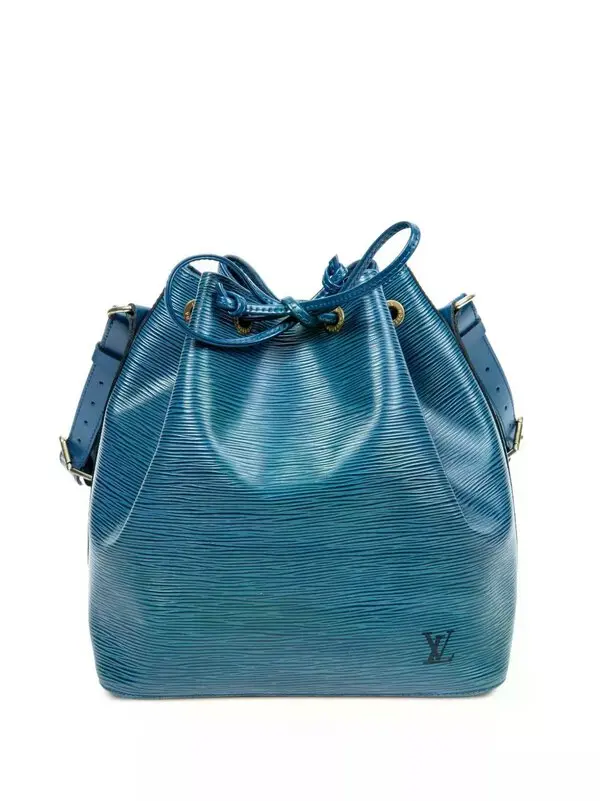 LOUIS VUITTON Noé Épi Bucket Bag - Blue