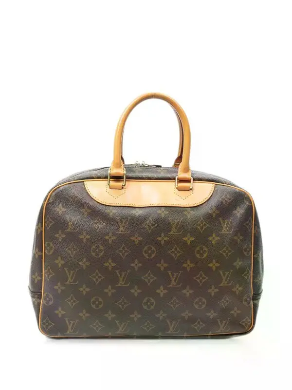 LOUIS VUITTON Deauville Tote Bag - Brown