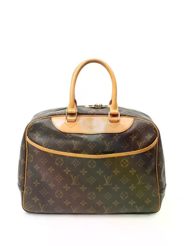 LOUIS VUITTON Deauville Tote Bag - Brown