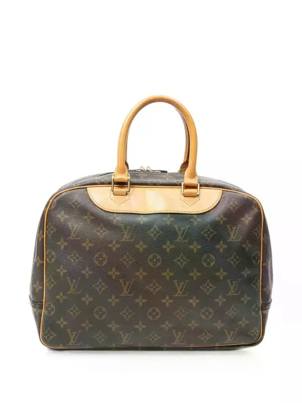 LOUIS VUITTON Deauville Tote Bag - Brown