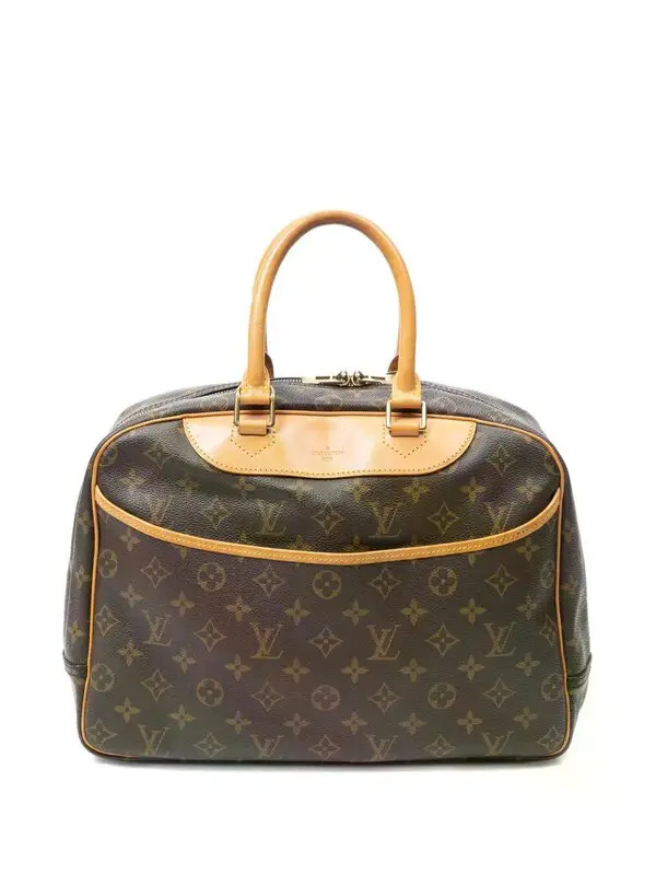LOUIS VUITTON Deauville Tote Bag - Brown