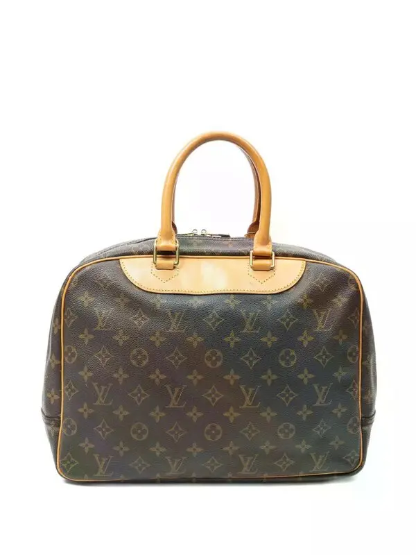 LOUIS VUITTON Deauville Tote Bag - Brown