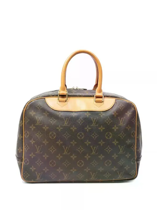 LOUIS VUITTON Deauville Tote Bag - Brown