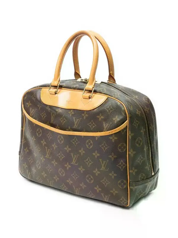 LOUIS VUITTON Deauville Tote Bag - Brown