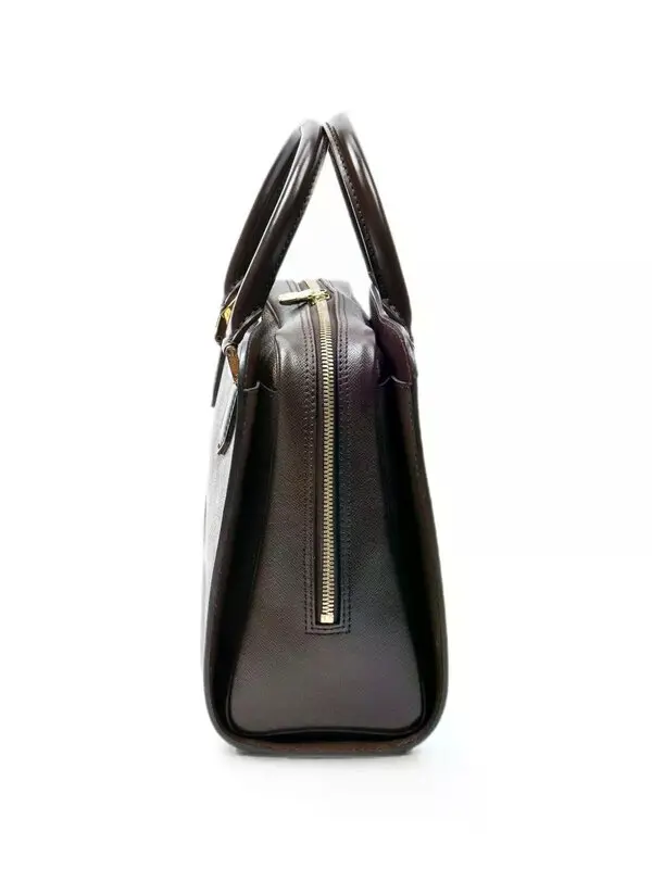 LOUIS VUITTON Triana Damier Ebène Handbag - Brown