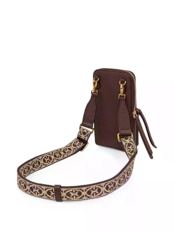 COCCINELLE Mini Pixie Pebbled Leather Phone Bag