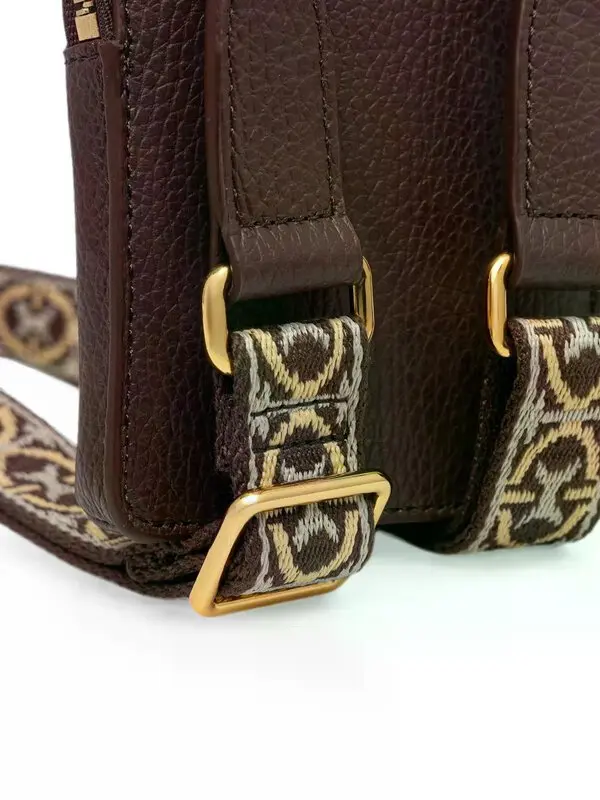 COCCINELLE Mini Pixie Pebbled Leather Phone Bag