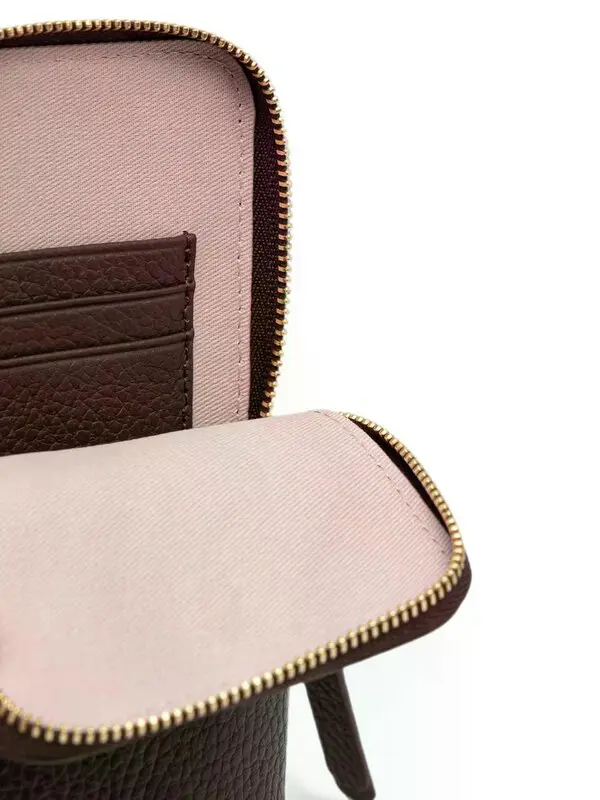 COCCINELLE Mini Pixie Pebbled Leather Phone Bag