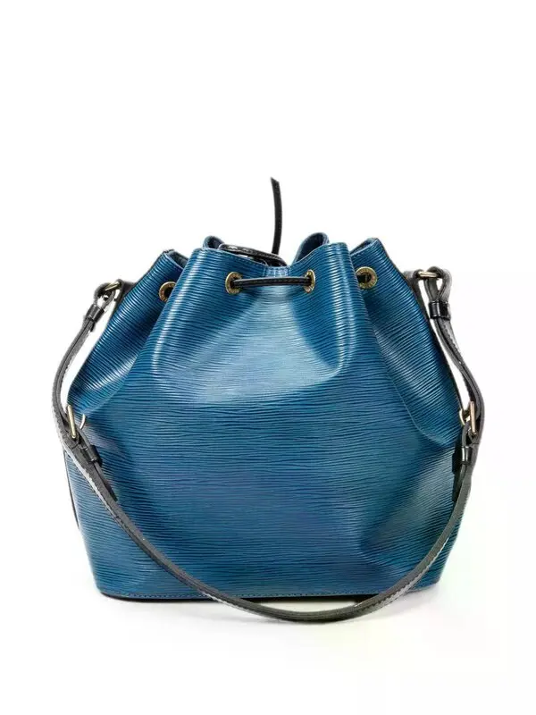 LOUIS VUITTON Noé Epi Bucket Bag - Blue