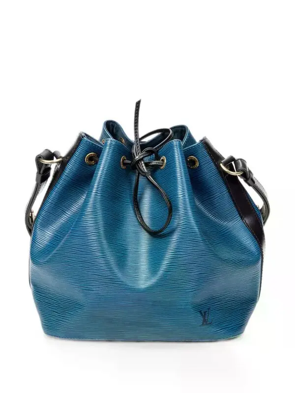 LOUIS VUITTON Noé Epi Bucket Bag - Blue