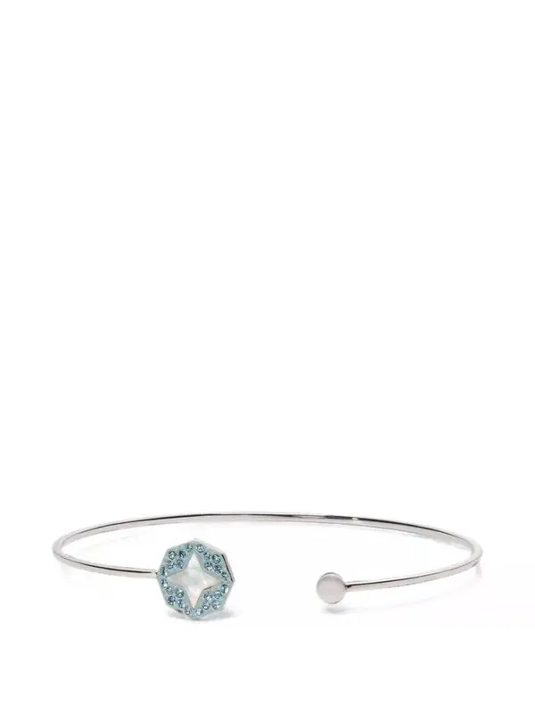 Tory Burch Forget Me Not Cuff Bracelet - Silver