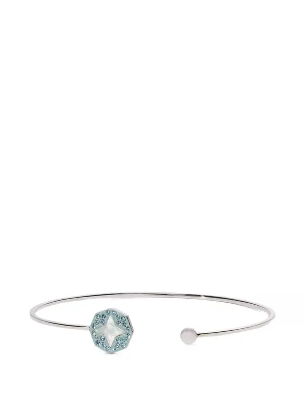 Tory Burch Forget Me Not Cuff Bracelet - Silver