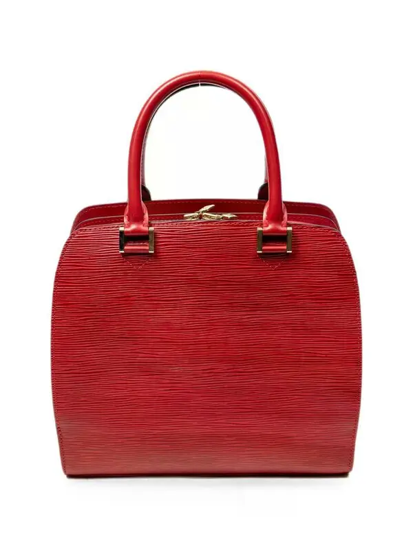LOUIS VUITTON Pont-neuf Epi Leather Tote Bag - Red
