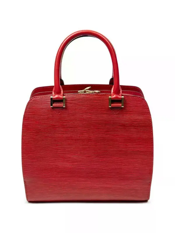 LOUIS VUITTON Pont-neuf Epi Leather Tote Bag - Red