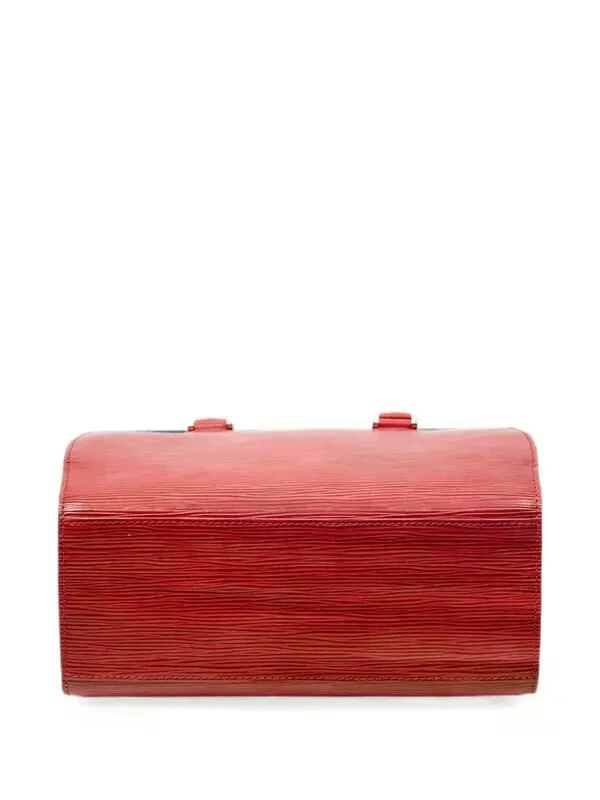 LOUIS VUITTON Pont-neuf Epi Leather Tote Bag - Red