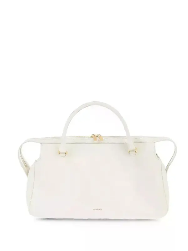 JIL SANDER Crocodile-pattern Leather Tote Bag