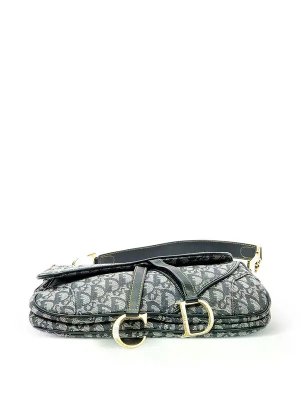 Dior Trotter Double Saddle Shoulder Bag