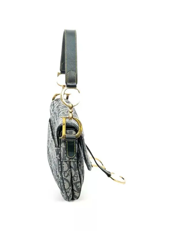 Dior Trotter Double Saddle Shoulder Bag