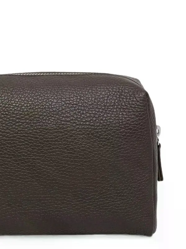 COCCINELLE Grained Leather Make-up Bag