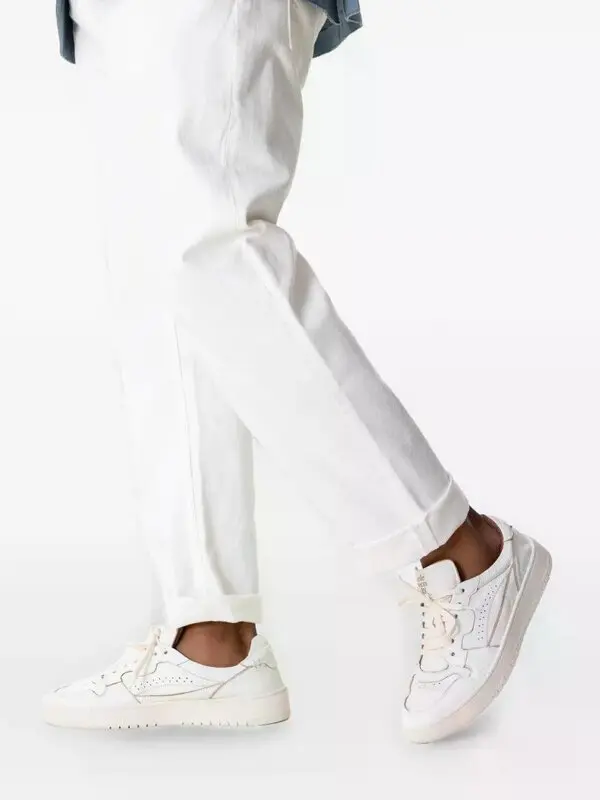 Eleventy Panelled Lace-up Sneakers