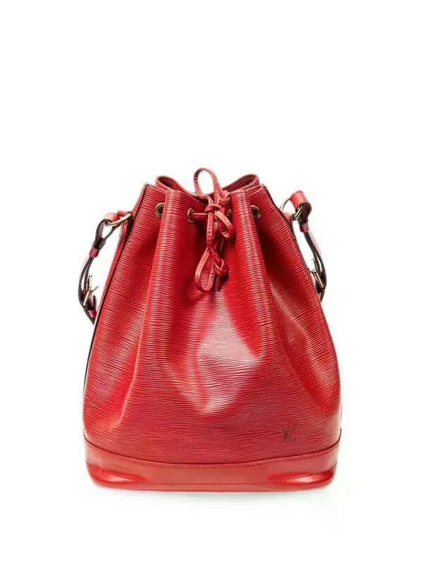 LOUIS VUITTON Gm Noe Épi-leather Bucket Bag - Red
