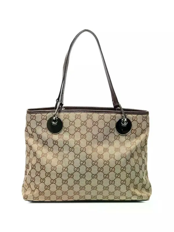 Gucci Gg Supreme Tote Bag - Neutrals