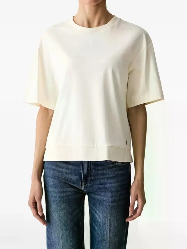 JOOP! Logo Plaque Side-slit T-shirt