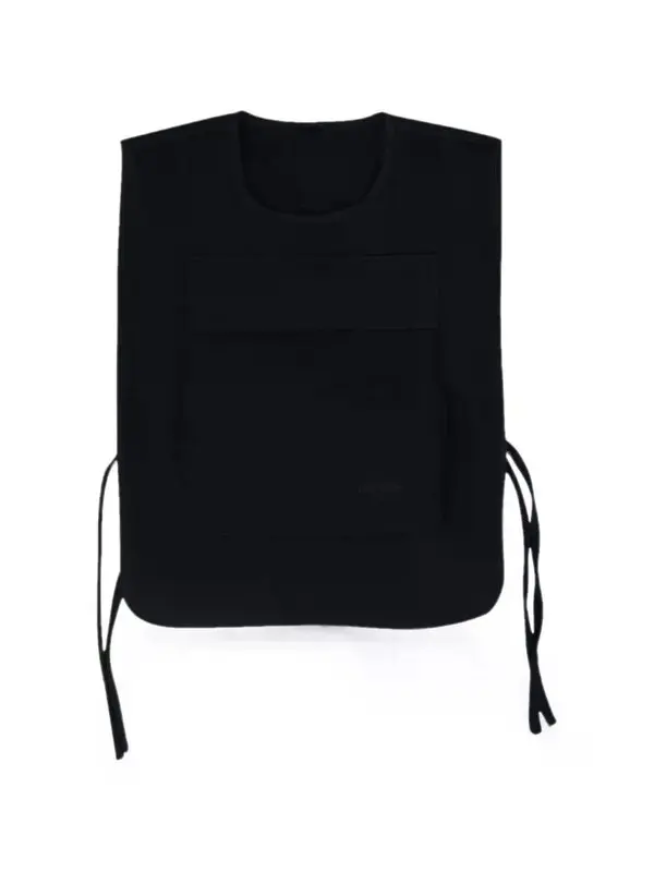 4SDESIGNS Side-tie Vest - Black