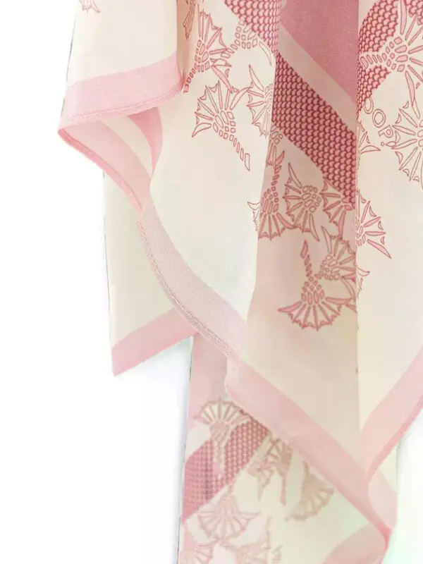 JOOP! Floral-print Silk Scarf