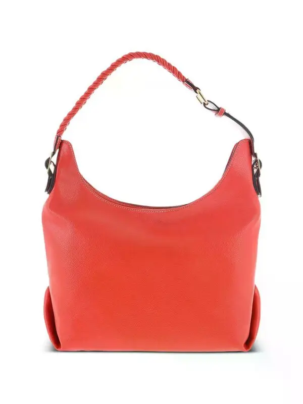 Moschino Braided-handle Bucket Bag - Red