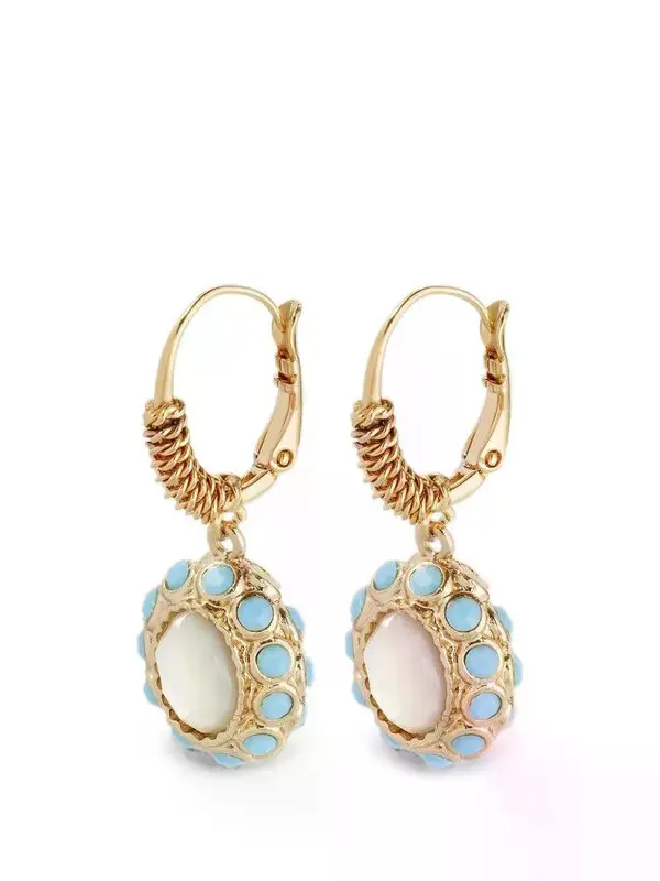 Gas Bijoux Tao Splash Drop Earrings - Gold