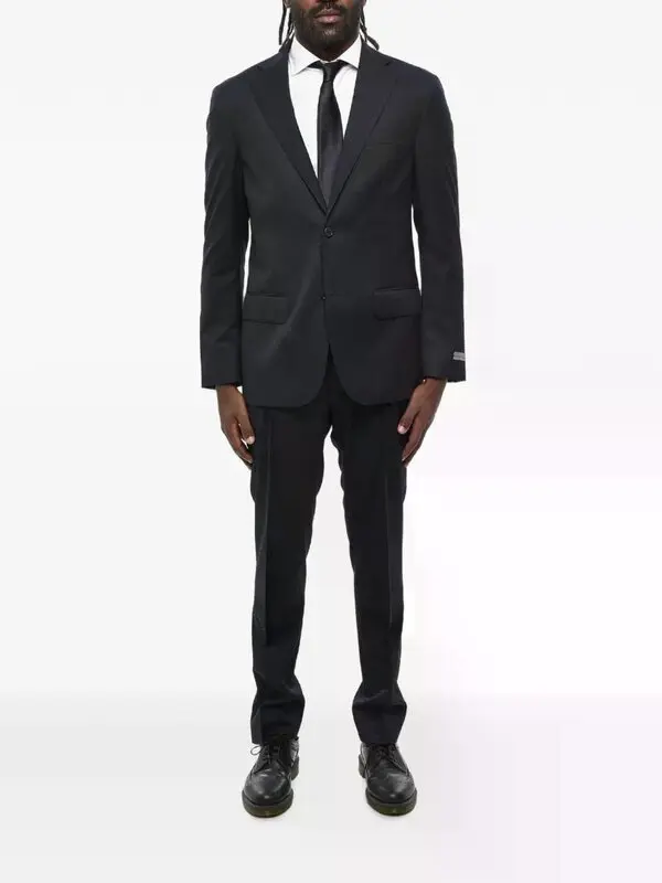 Corneliani Nino Danieli Virgin Wool Suit - Black