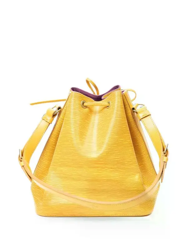 LOUIS VUITTON Epi Noé Pm Bucket Bag - Yellow