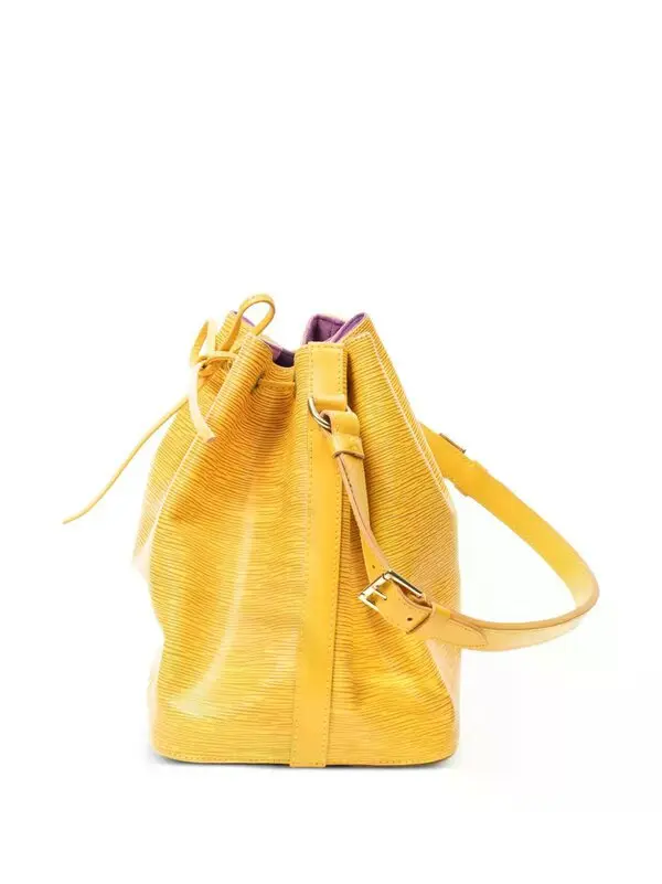 LOUIS VUITTON Epi Noé Pm Bucket Bag - Yellow