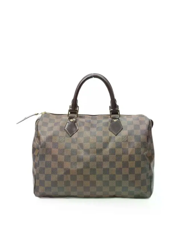 LOUIS VUITTON Damier Ebene Speedy 30 - Brown