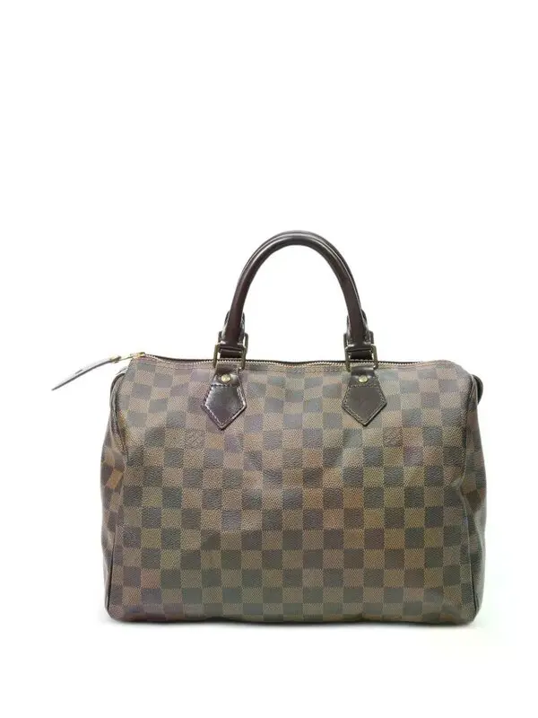 LOUIS VUITTON Damier Ebene Speedy 30 - Brown