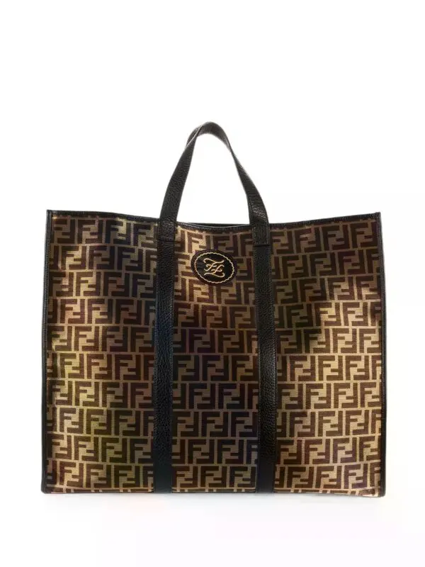 Fendi Monogram-pattern Tote Bag