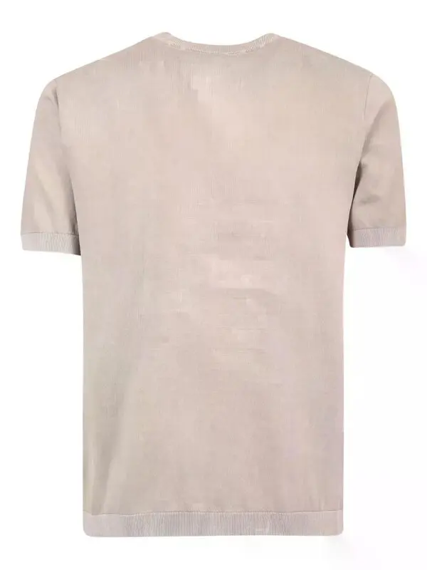 ORIGINAL VINTAGE Ribbed-hem T-shirt