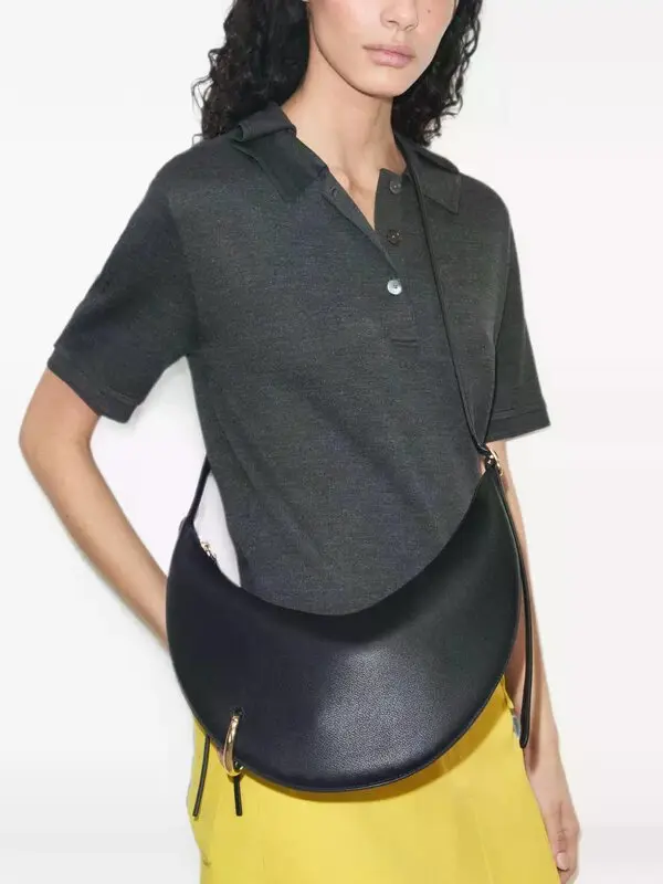 Tory Burch Pierced Crossbody Bag - Black