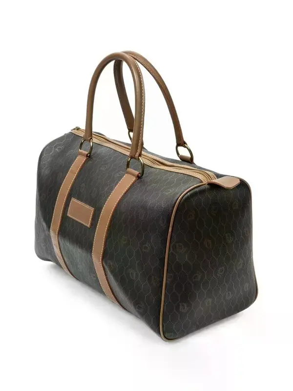 Dior Small Boston Zip-up Luggage - Brown