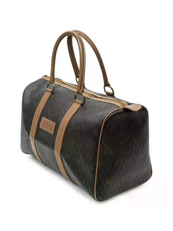 Dior Small Boston Zip-up Luggage - Brown