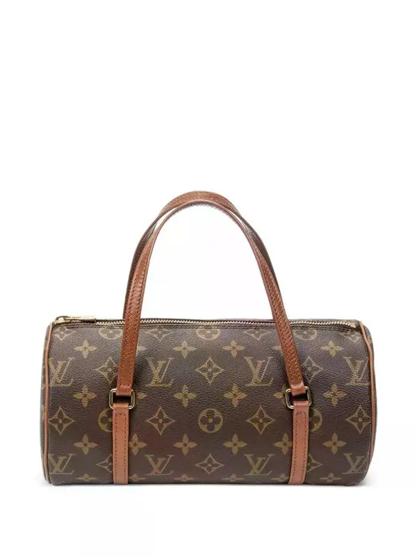LOUIS VUITTON Monogram Papillon 26 Tote Bag - Brown