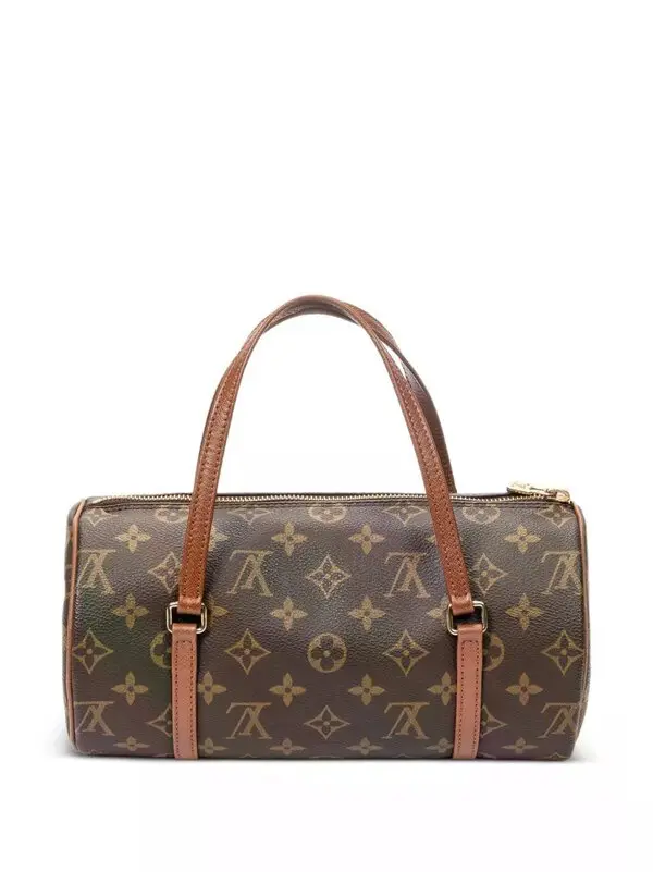 LOUIS VUITTON Monogram Papillon 26 Tote Bag - Brown
