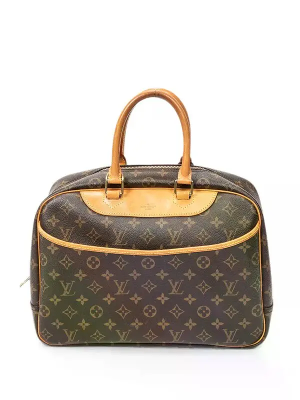 LOUIS VUITTON Deauville Tote Bag - Brown