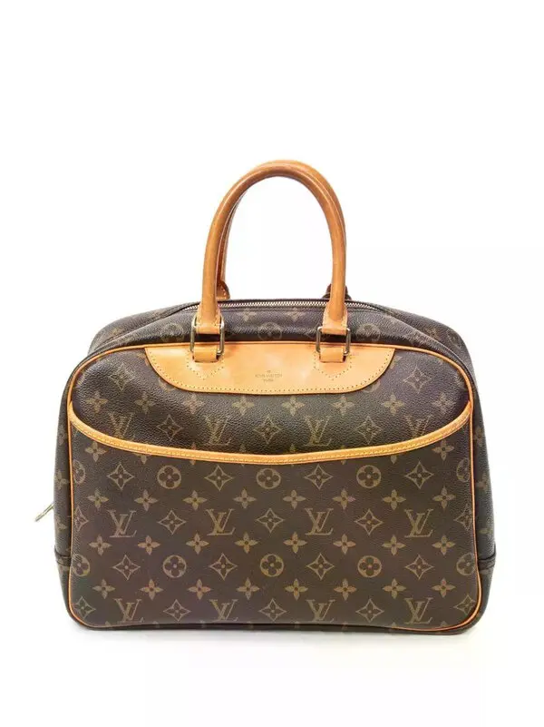 LOUIS VUITTON Deauville Tote Bag - Brown