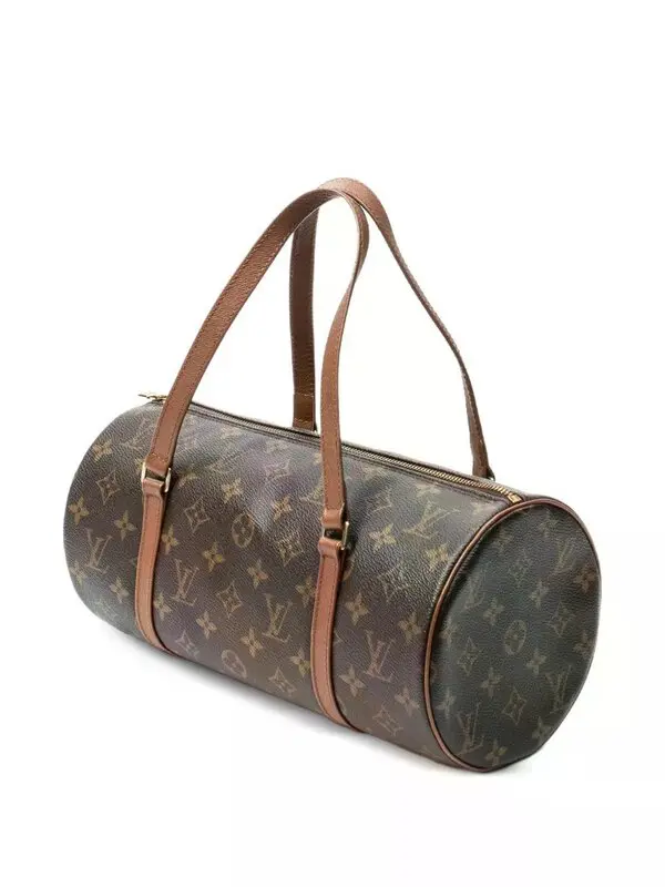 LOUIS VUITTON Papillon 3 Monogram Canvas Tote Bag - Brown