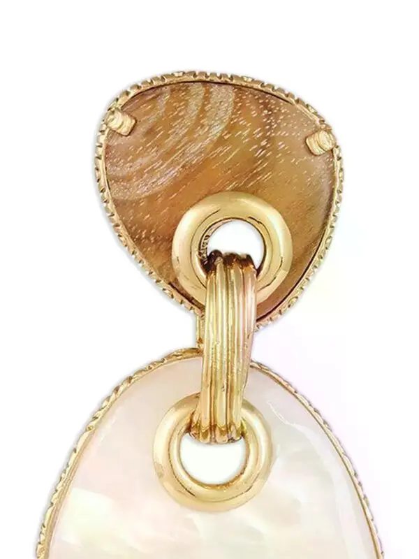 Gas Bijoux Silia Drop Earrings - Gold