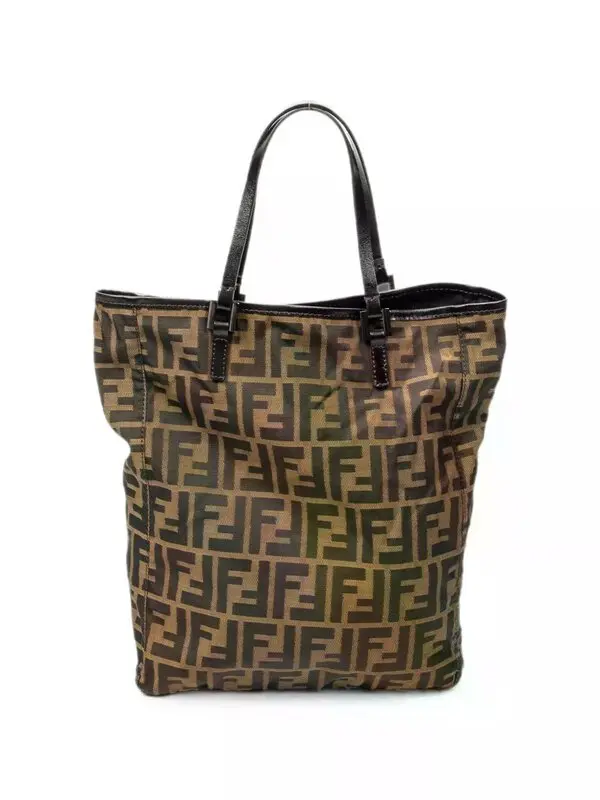 Fendi Zucca Canvas Tote Bag
